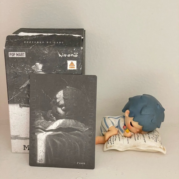 Other | Pop Mart Hirono Mime Series Poem | Poshmark